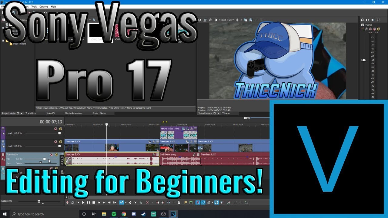 Vegas Pro Tutorial Editing For Beginners Amazing Elearning