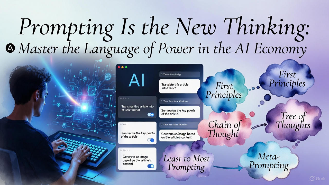 Prompting Is the New Thinking: Master the Language of Power in the AI ...